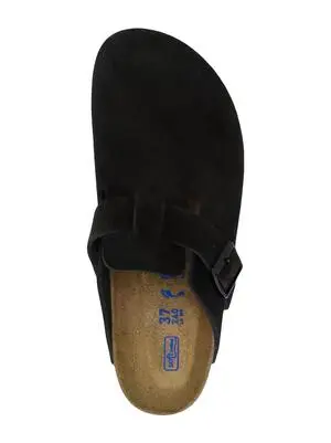 BIRKENSTOCK Boston Mules Black