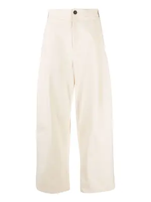 Studio Nicholson Wide-leg Pleated Trousers - Neutrals