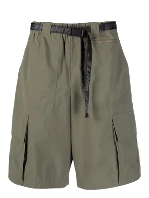 Off-White Cargo Shorts - Green