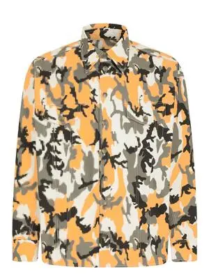 Dolce & Gabbana Camouflage-print Shirt - Black