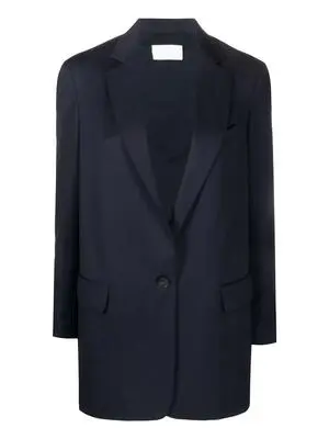 Fabiana Filippi Notched-lapel Blazer - Blue