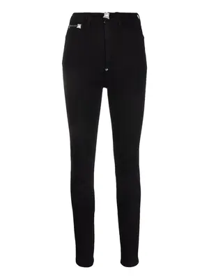 Philipp Plein Super High Waist Jeggings - Black