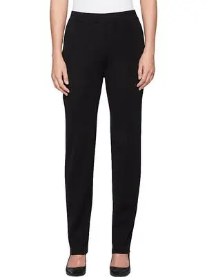 MISOOK Knit Straight-Leg Trousers