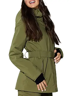 HALFDAYS Aston Waterproof Winter Jacket Green