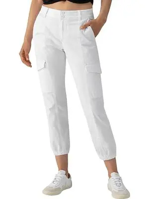 Sanctuary Rebel Cargo Pants - Brilliant White