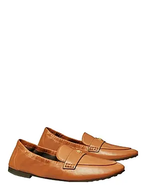 Tory Burch Ballet Loafer Bourbon
