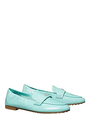 Tory Burch Ballet Loafer Misty Aqua Spongy