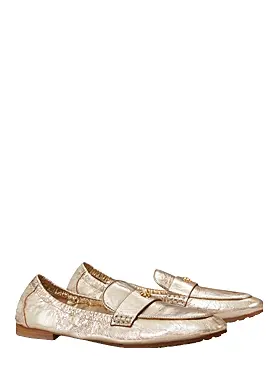 Tory Burch Ballet Loafer Spark Gold