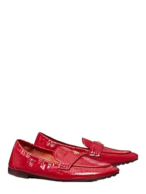 Tory Burch Ballet Loafer Tory Red