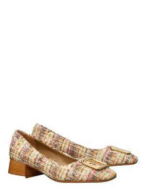 Tory Burch Tory Burch Georgia Pump Pink Multi Tweed