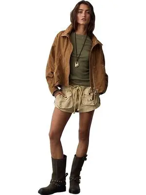 Free People FREE PEOPLE We The Free Waimea Shorts Tea