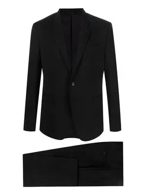 REVERES 1949 Single-breasted Wool Suit - Black