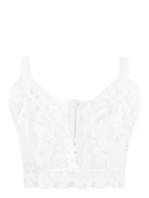 DOLCE & GABBANA Dolce & Gabbana Broderie Anglaise Crop Top