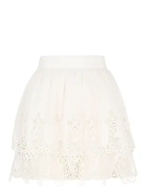 DOLCE & GABBANA Dolce & Gabbana Embroidered Mini Skirt