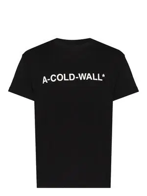 A-COLD-WALL* Logo-print Cotton T-shirt - Black