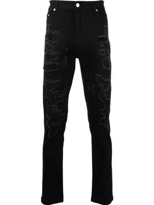 GOD'S MASTERFUL CHILDREN Apocalypse Skinny Jeans - Black
