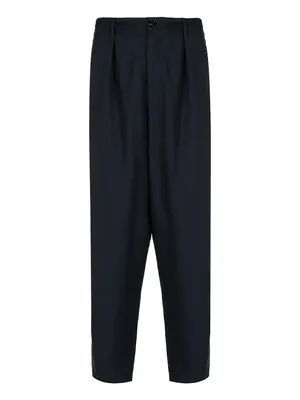 Marni Cropped Tapered Trousers - Blue