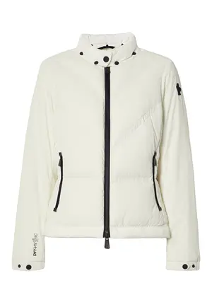 Moncler Vailly Hooded Quilted Down Jacket - White