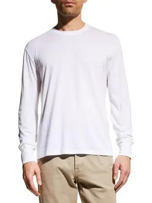 TOM FORD Solid Jersey T-shirt Natural Solid