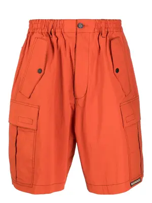 Dsquared2 Contrast-stitching Cargo Trousers - Orange