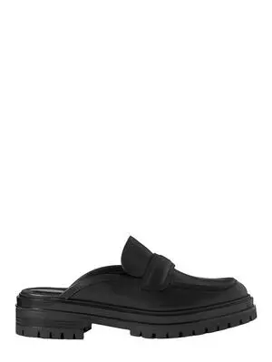 GIANVITO ROSSI 20 Leather Loafers - Black
