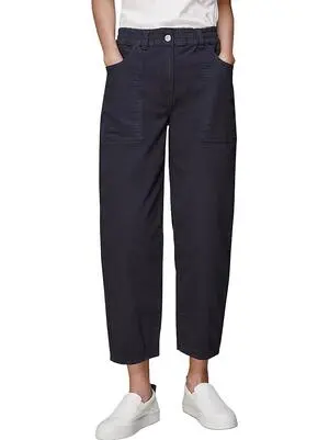 Whistles Tessa Ankle Trousers - Black