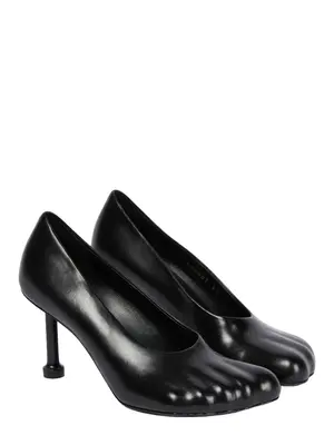 Balenciaga Leather Pumps - Black