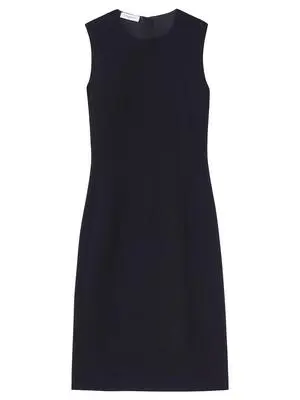 Lafayette 148 New York Fitted Sheath Dress - Black