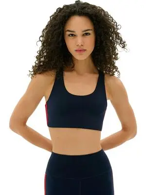 Splits59 Ella Airweight Bra - Indigo/pirate Red