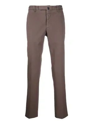Incotex Tailored-cut Trousers - Brown
