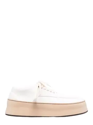 Marsèll Cassapana Leather Derby Shoes - White