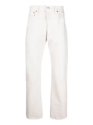 LEVI'S Mid-rise Straight-leg Jeans - Neutrals