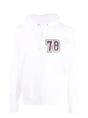 DIESEL Logo-print Hoodie - White