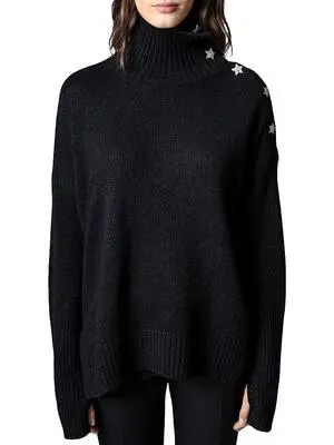 Zadig&Voltaire Star Button Sweater Noir