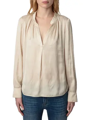 Zadig&Voltaire Tink Satin Blouse Scout