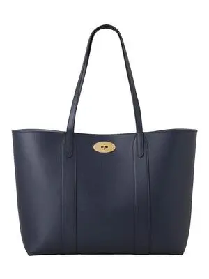 Mulberry Bayswater Leather Tote - Night Sky/poplin Blue