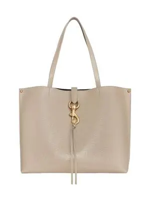 Rebecca Minkoff Megan Leather Tote - Stone