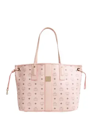 Mcm MCM Medium Liz Reversible Shopper Powder Pink