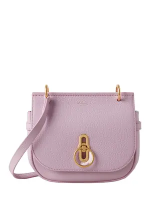 Mulberry Mulberry Small Amberley Leather Satchel Lilac Blossom