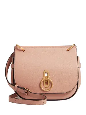 Mulberry Mulberry Small Amberley Leather Satchel Rosewater
