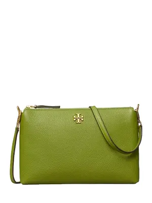 Tory Burch Tory Burch Mercer Pebbled Zip Crossbody Bag Shiso