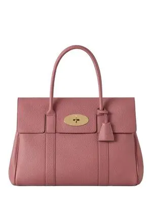 Mulberry Mulberry Bayswater Leather Satchel Pink Scrumpy