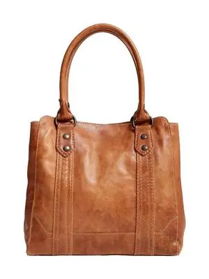 Frye Melissa Leather Tote - Beige