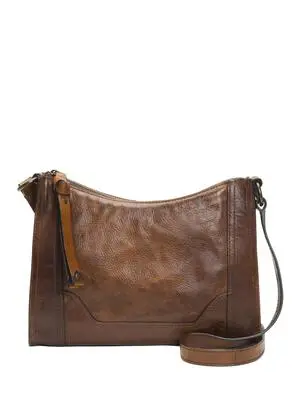 Frye Frye Melissa Leather Crossbody Bag Dark Brown