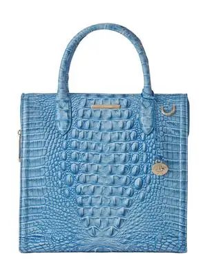 Brahmin Caroline Satchel - Aura Blue