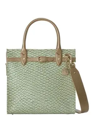 Brahmin Caroline Satchel - Mint Novella