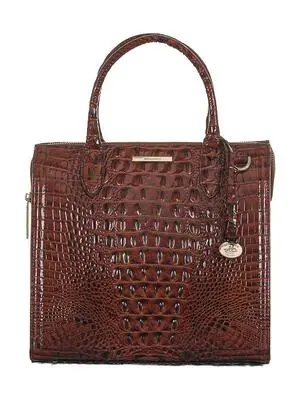 Brahmin Caroline Satchel - Pecan