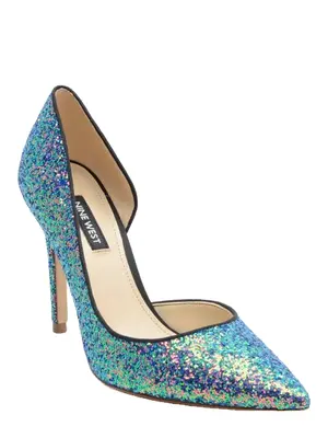 Nine West Nine West Folowe D'Orsay Pumps Glitter Multi