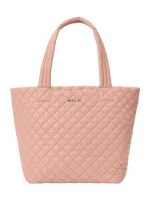 Mz Wallace Medium Metro Deluxe Tote - Dusty Rose