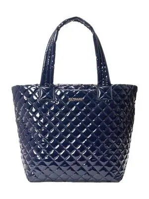 Mz Wallace MZ Wallace Medium Metro Deluxe Tote Navy Lacquer